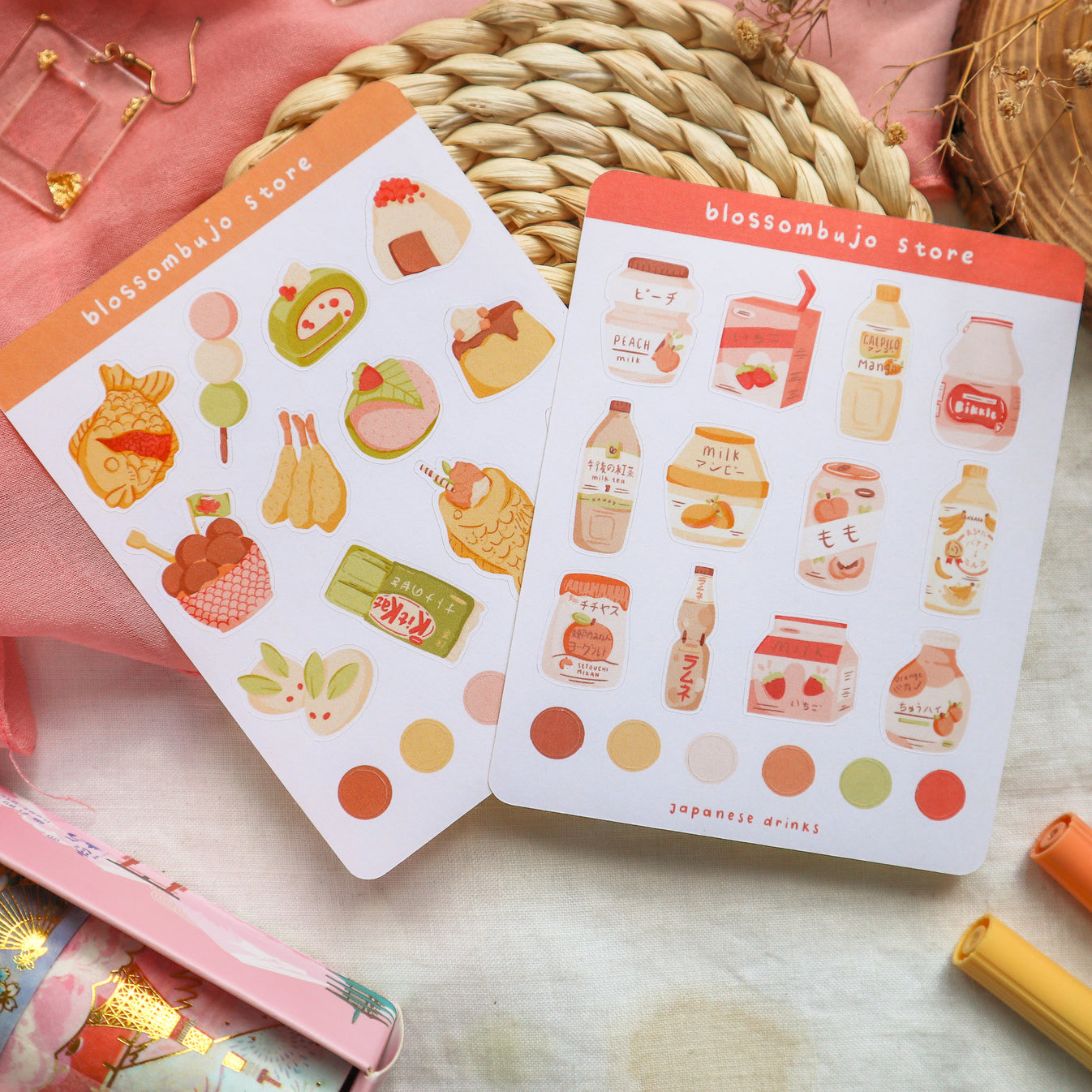 Stickers Bundle - Japan – BlossomBujo Store
